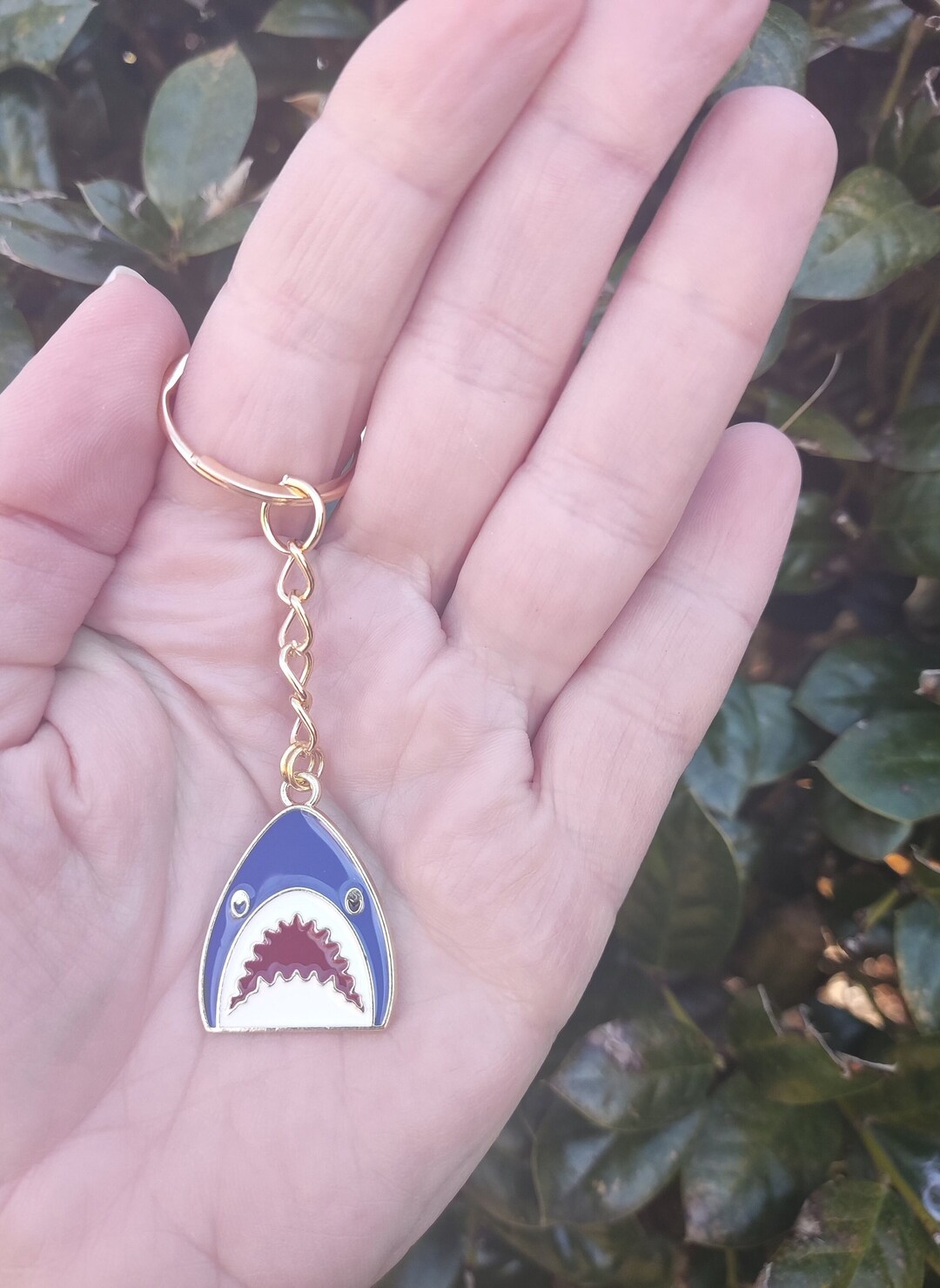 Shark Keychain, Shark Head Keyring, Animal, Fish, Aquatic Animal ...
