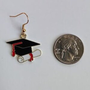 Graduation Cap and Diploma Earrings, Graduation Earrings, Gift for ...