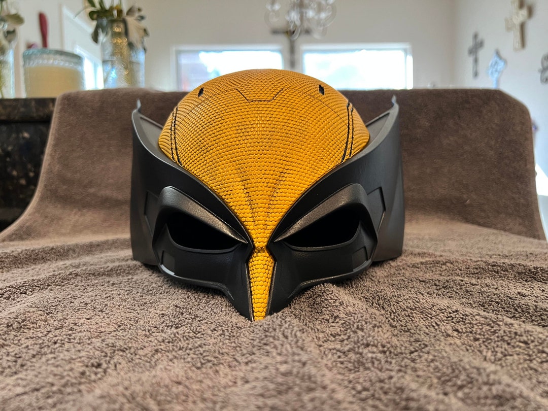 Wolverine Helmet Mask 3-D Printed and Hand Painted - Etsy