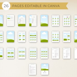 5.5x8.5 Wholesale Catalog Line Sheet Template | Etsy