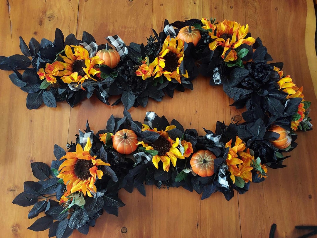 Lighted Halloween Garland, Farmhouse Halloween, Luxe Halloween Decor ...