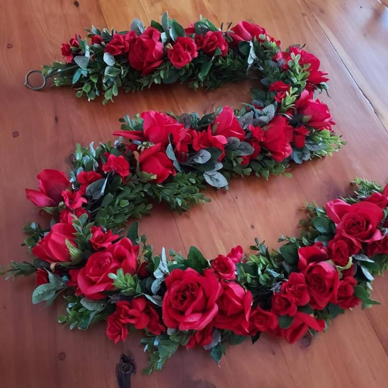 Red Rose Decor - Etsy