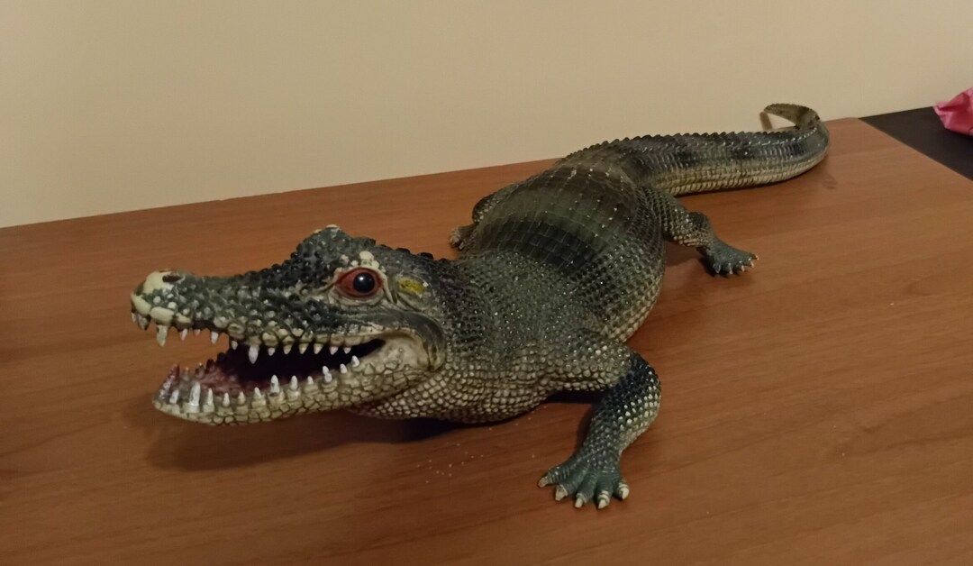 Cool Macket Figure Crocodile 60 Cm Long - Etsy