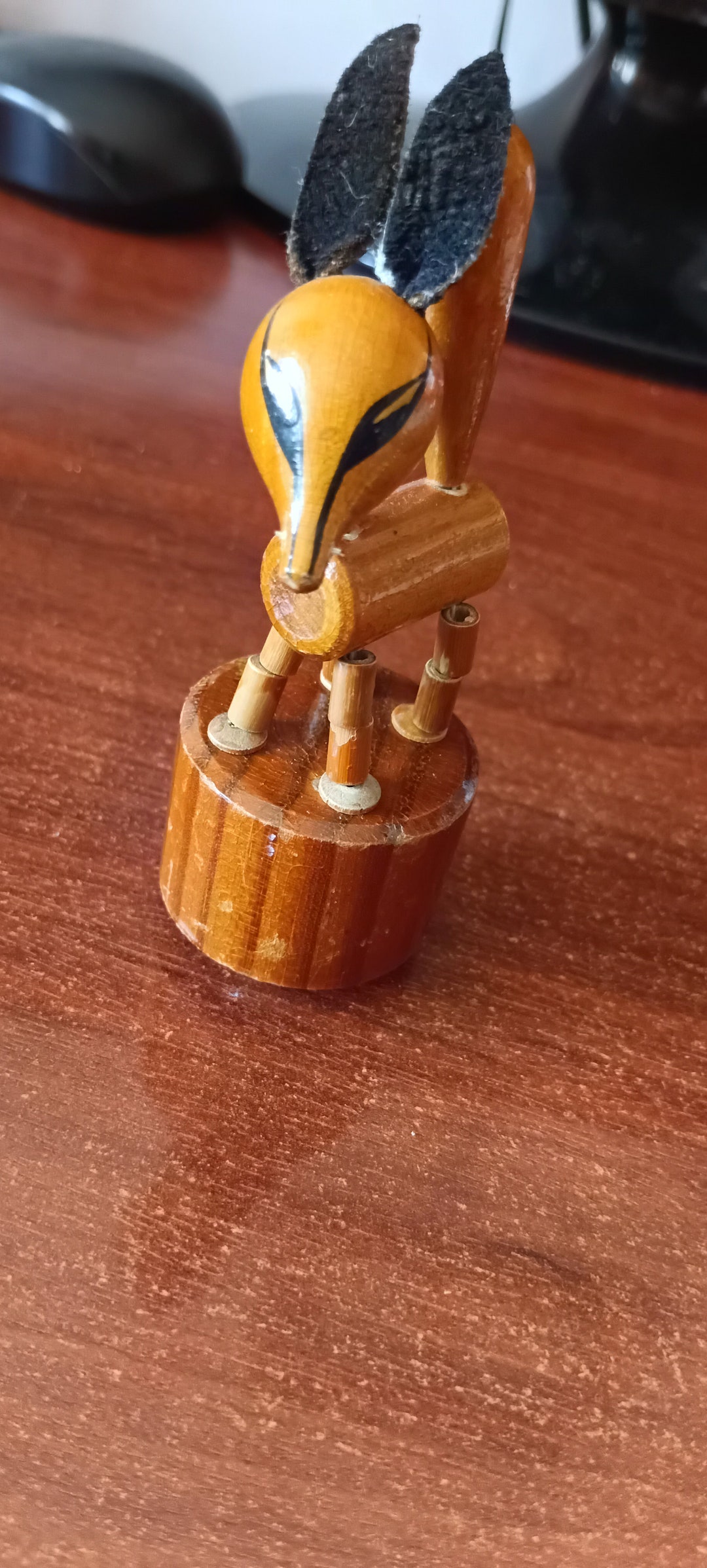 Retro Wooden Moving Toy - Etsy