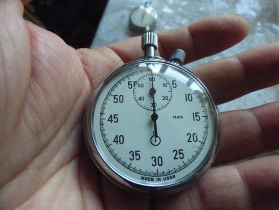 Vintage Russian Stopwatch Chronometer "AGAT" Mechanic… - Gem