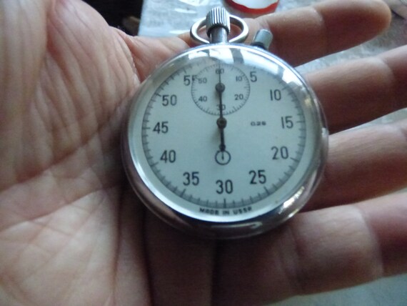 Vintage Russian Stopwatch Chronometer "AGAT" Mechanic… - Gem