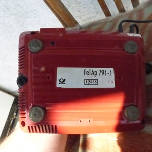 Vintage Telephone, Retro Telephone, Post Fetap 791-1, Old Telephone ...