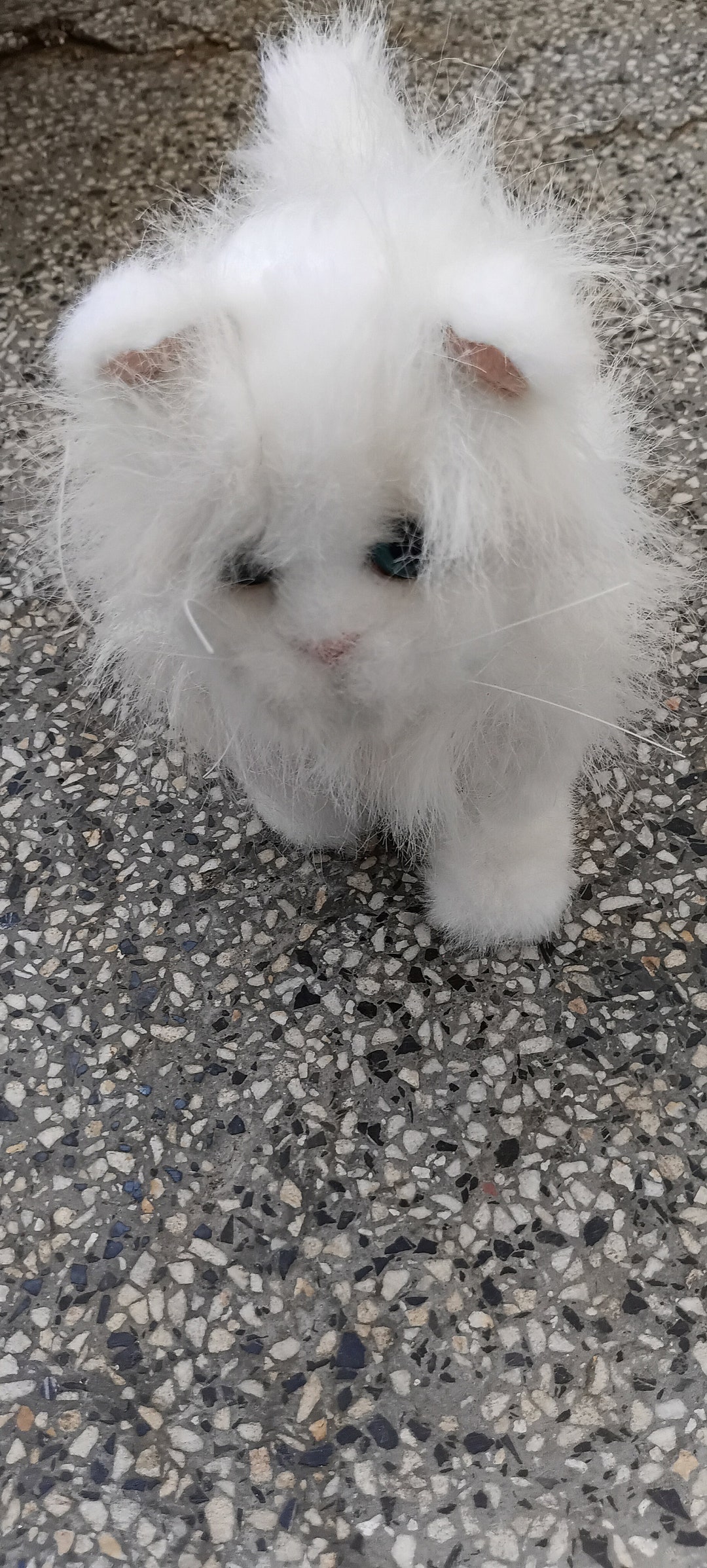 Fur Real Hasbro Interactive Cool White Cat - Etsy