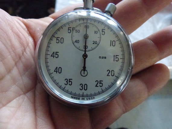 Vintage Russian Stopwatch Chronometer "AGAT" Mechanic… - Gem