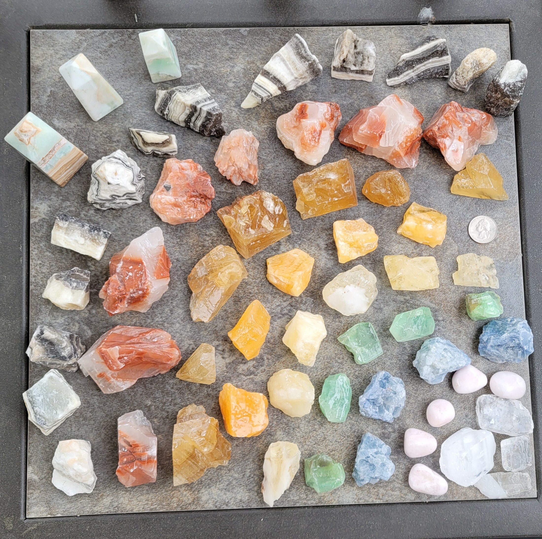 High Quality Calcites in Varying Sizes and Colors - Etsy UK