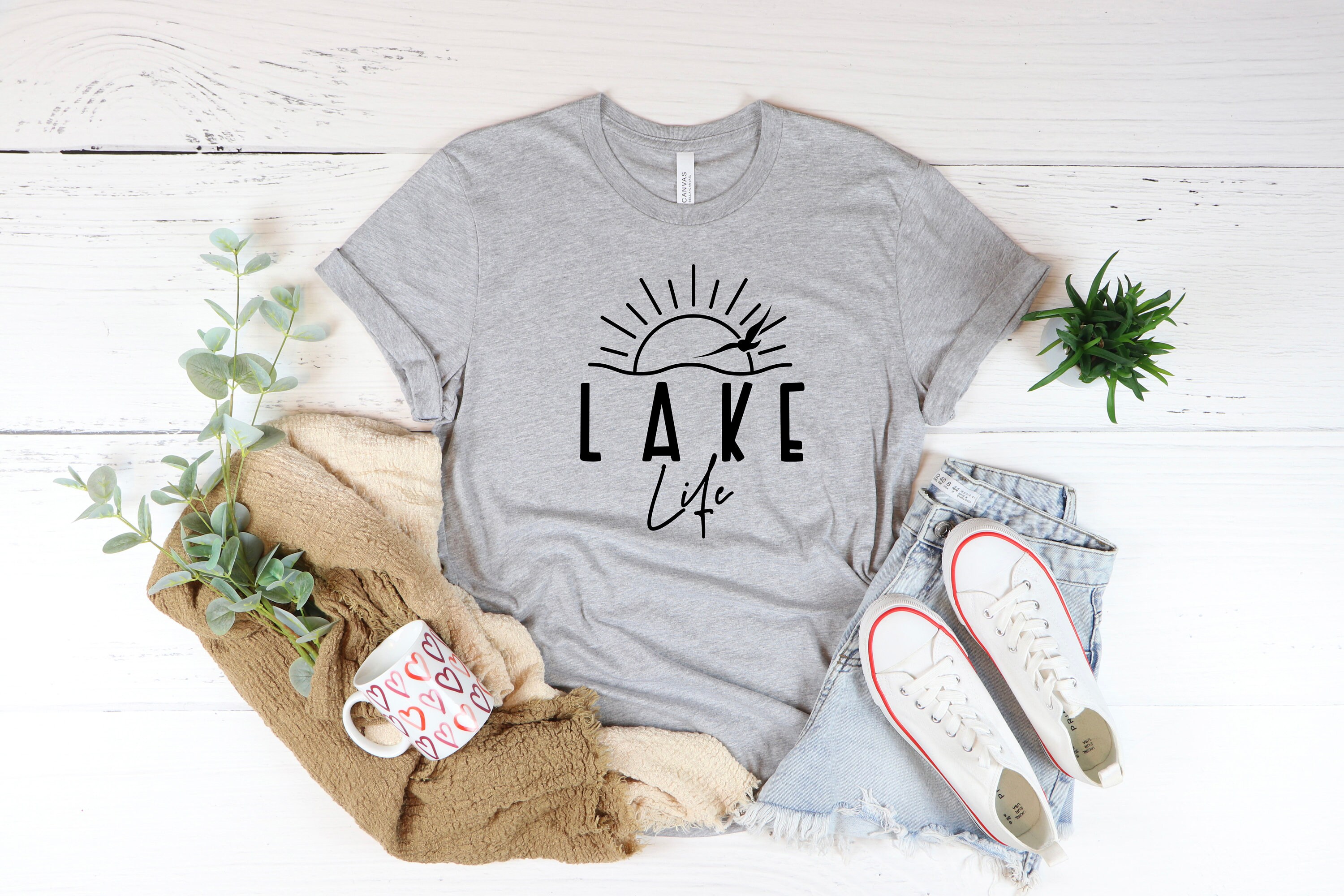 Lake Life Shirtcamping Shirtfunny Lake Shirtsvacation | Etsy