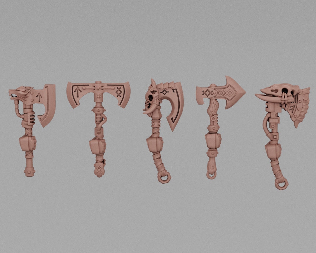 Primal Viking Runic Axe - Etsy