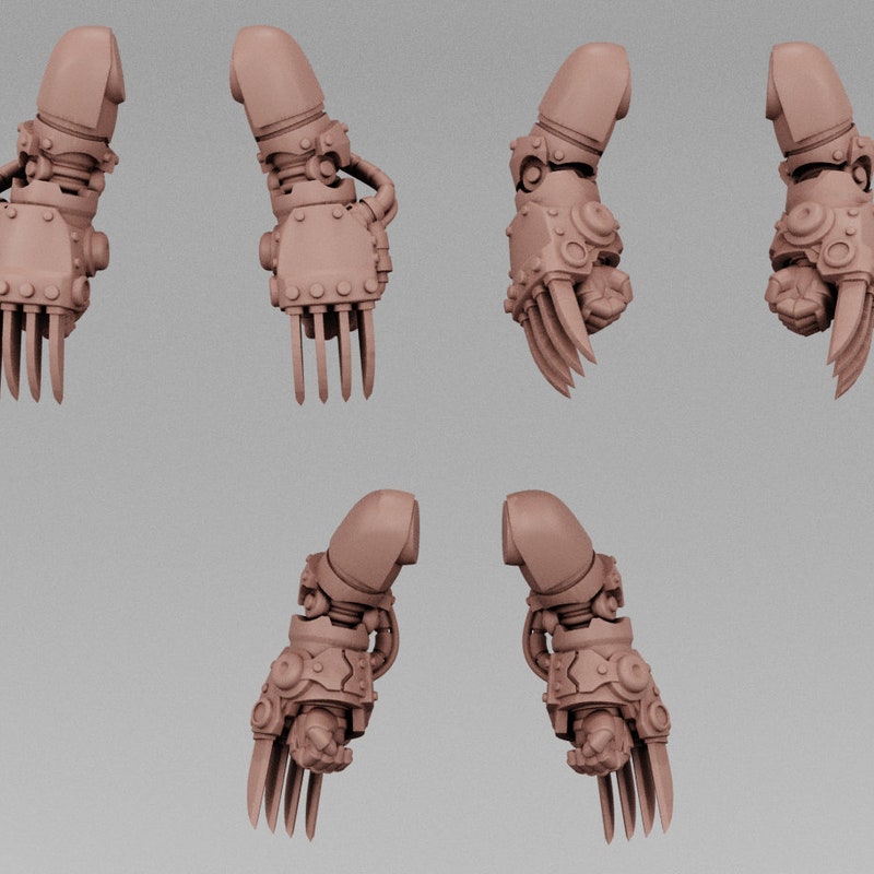 40k Lightning Claws - Etsy