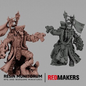 Renegade Commissar Red Makers Miniatures - Etsy