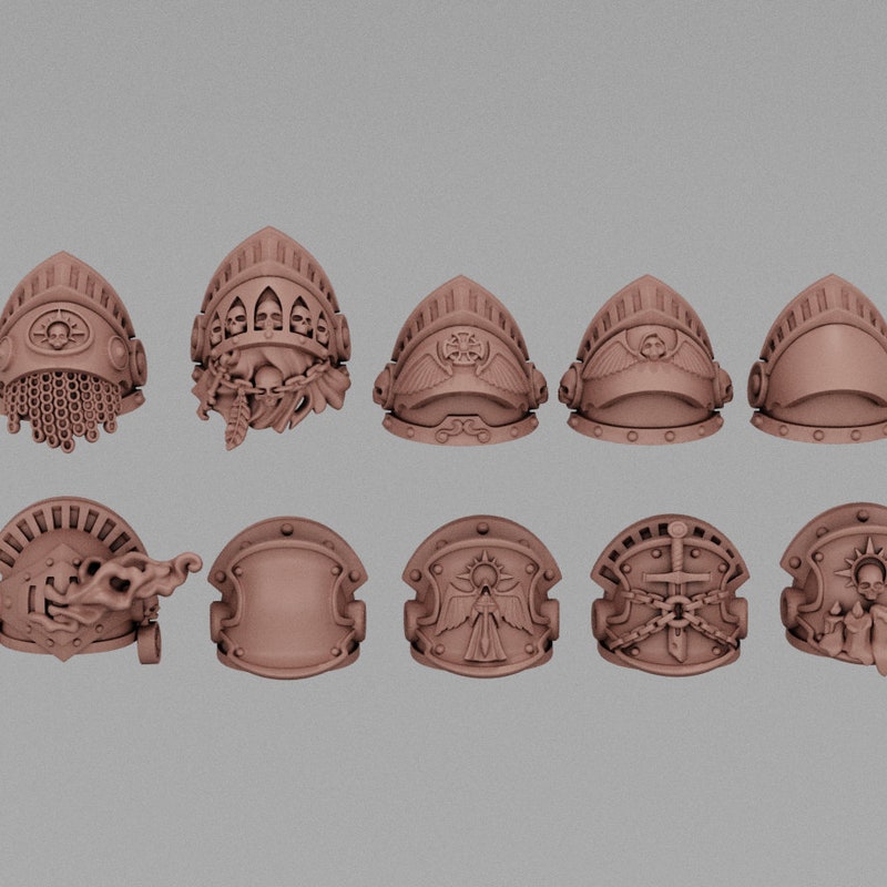 Warhammer40k Pauldrons - Etsy