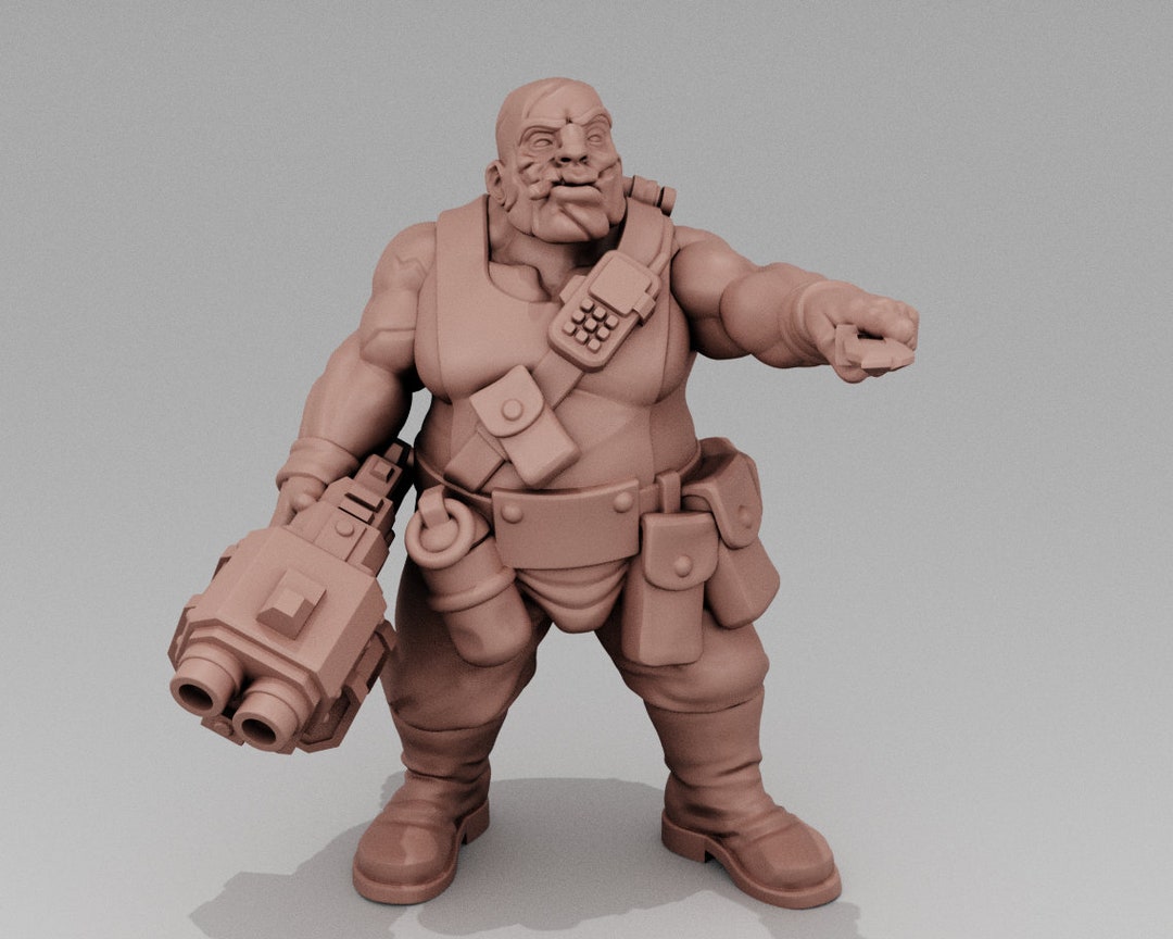 Bork Dedkat Red Pilgrim 28mm Sci-fi Wargame Miniature - Etsy