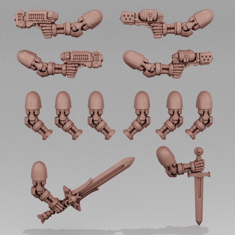 40k Bionic Arm Bits - Etsy