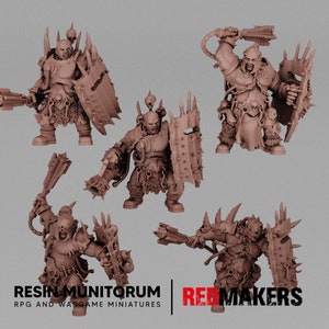 Renegade Brute Squad Red Makers Abhuman Giant Miniature - Etsy