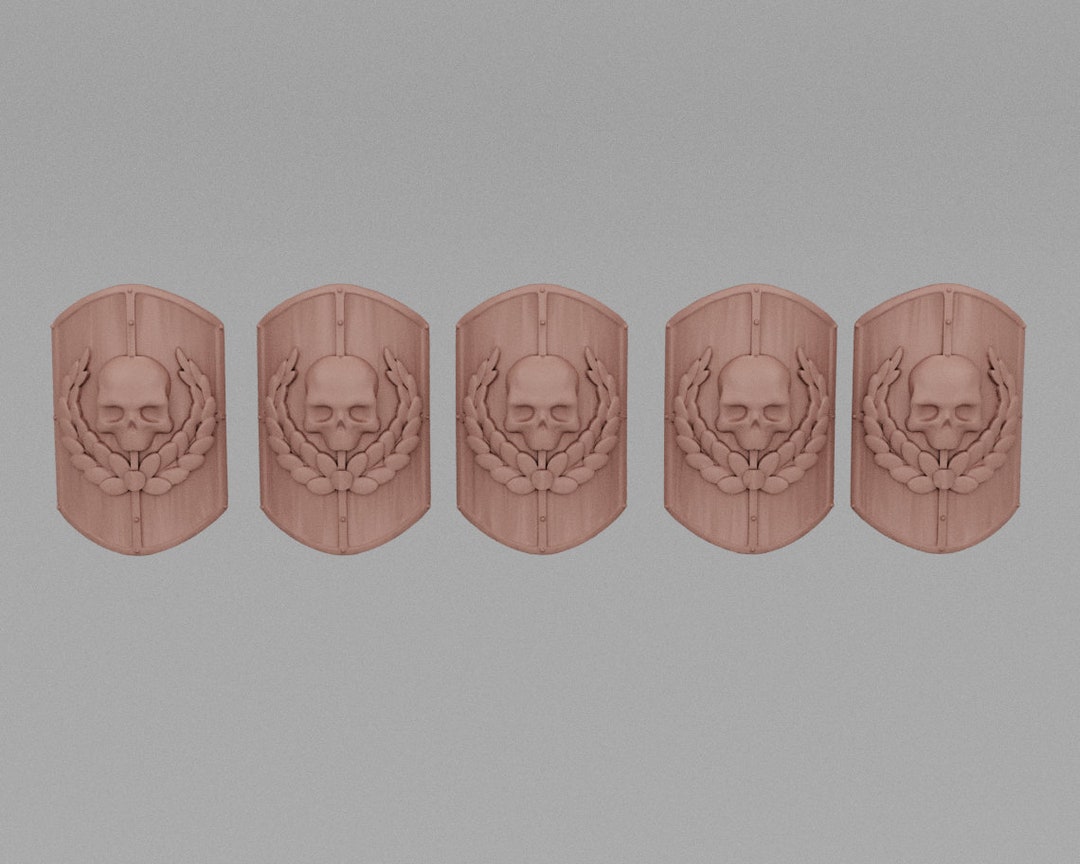 Legio Prima Roman Shields 5 Wargame Bits Vol 1 - Etsy
