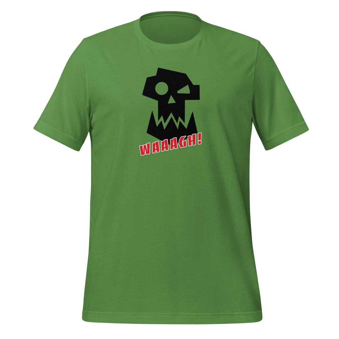 Ork WAAAGH T-shirt - Etsy