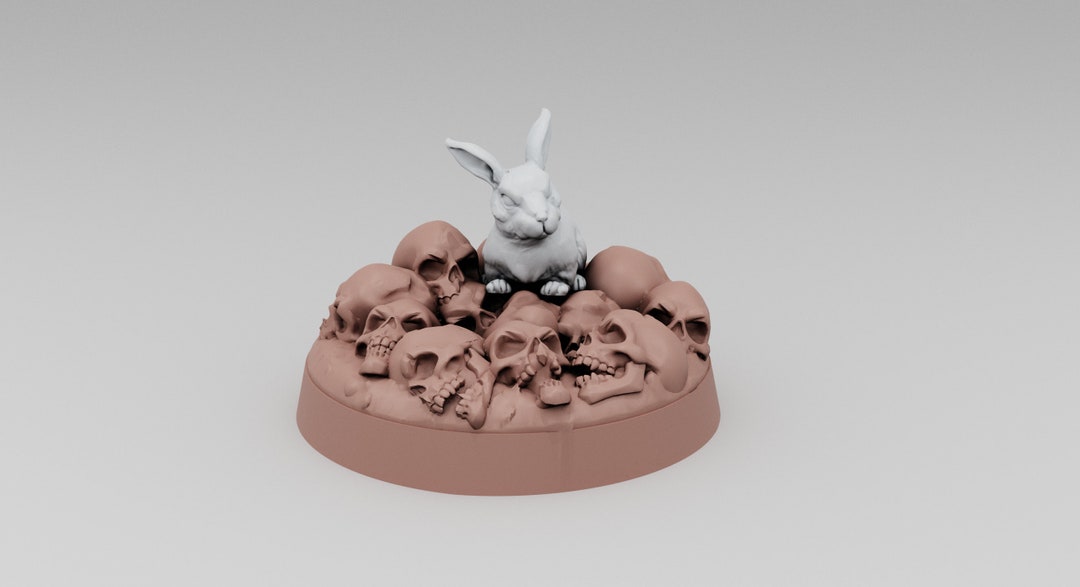 Fluffy White Bunny Rabbit of Caerbannog D&D Pathfinder Character ...