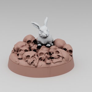 Fluffy White Bunny Rabbit of Caerbannog D&D Pathfinder Character ...