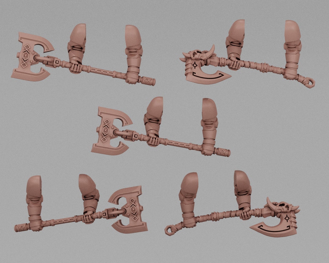 Primal Viking 2-handed Axes - Etsy