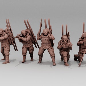 Arctic Tactical Force Modern Military Tabletop Wargaming 28mm / 32mm - Etsy
