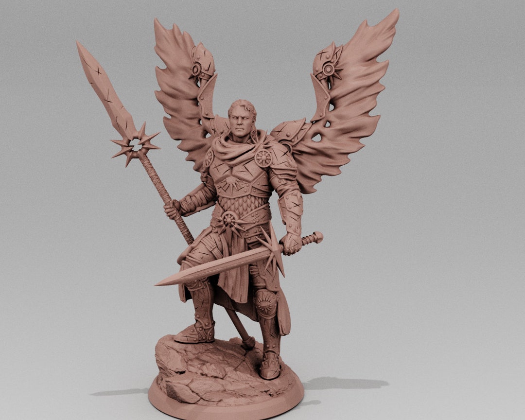 The Prime Celestial D&D Pathfinder 32mm Character Miniature - Etsy