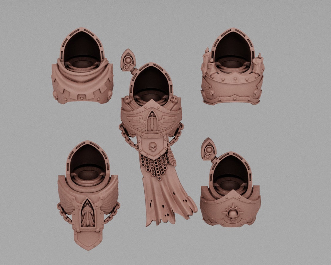 Eternal Pilgrim Terminator Chest Plates 5 Greytide Proxy Bits - Etsy