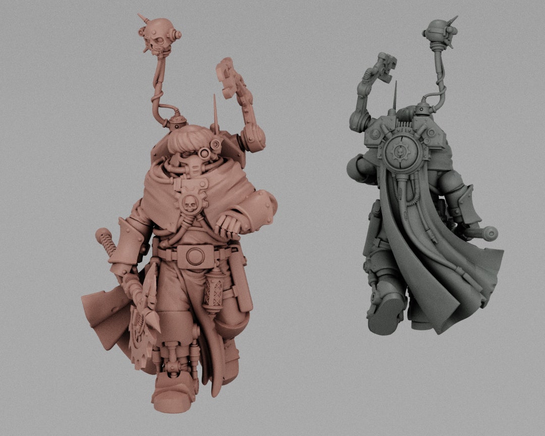 Desert Hawks Machine Priest Red Pilgrim Miniature - Etsy