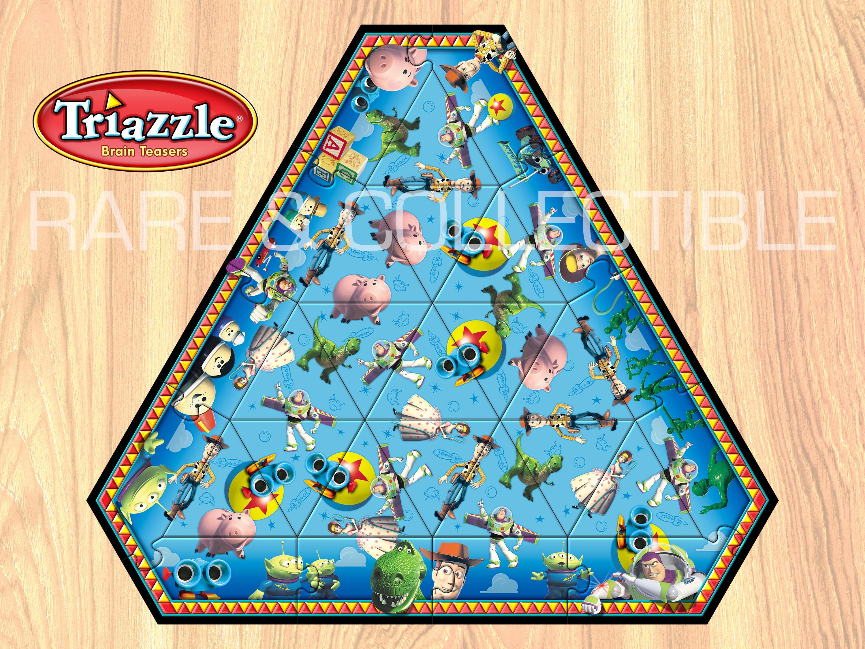 Rare & Collectable Triazzle Pixar Toy Story - Etsy