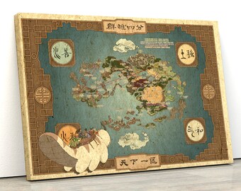 Avatar Map Wall Art - Etsy