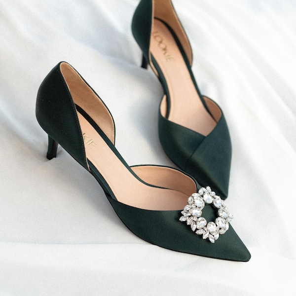 Emerald Green Shoes - Etsy