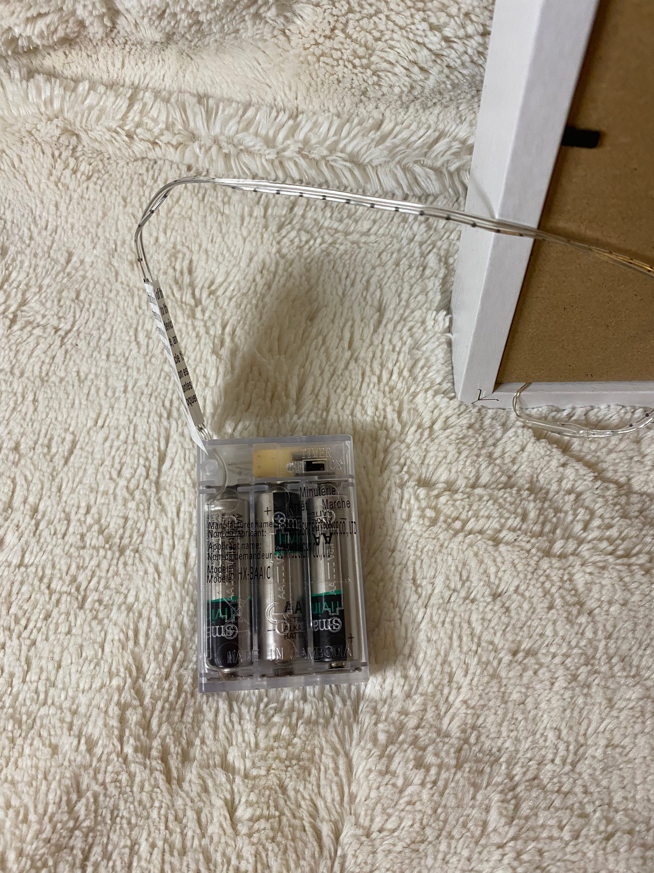 Personalized Family Name Lighted Shadow Box 9x9,-illuminated Decorative ...