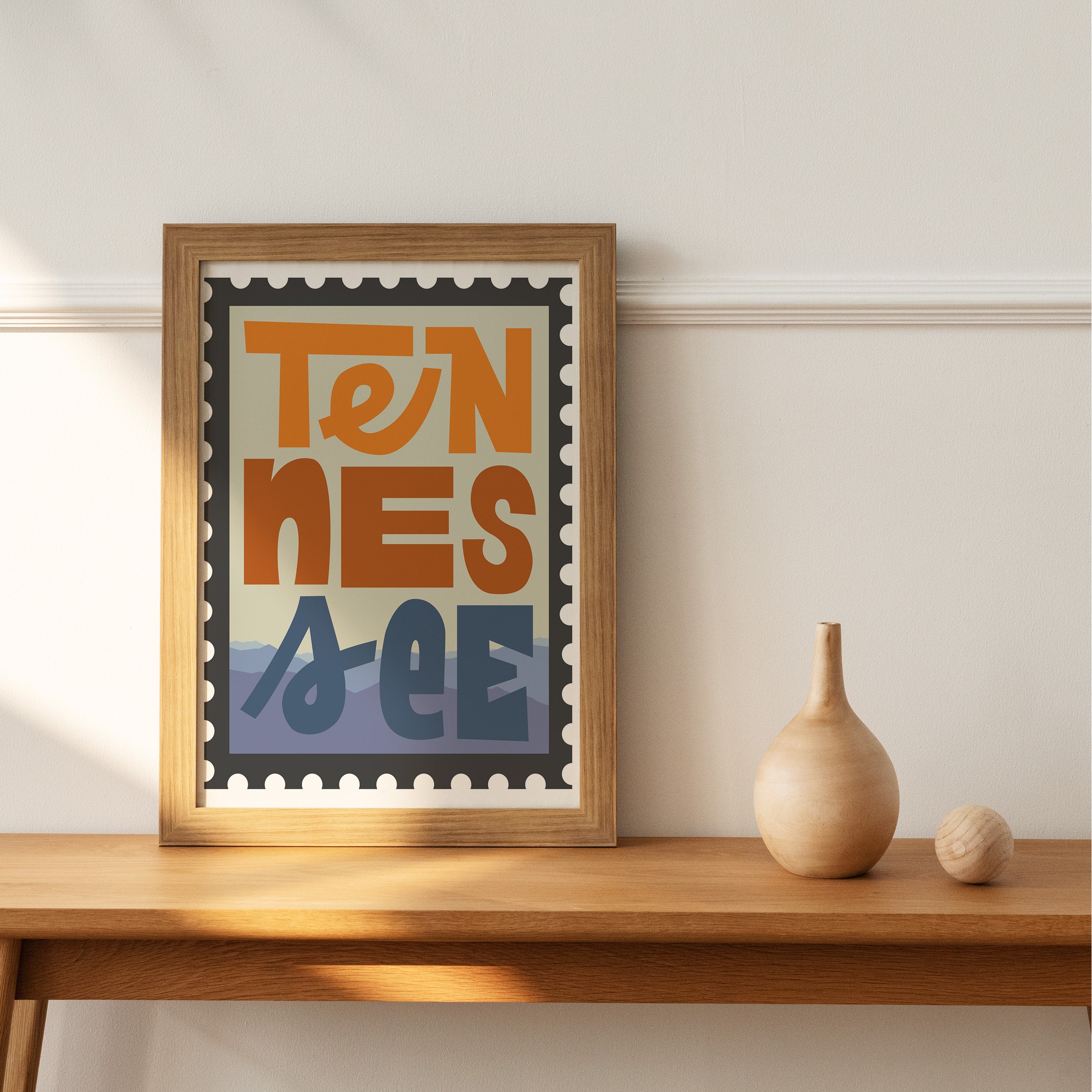 Tennessee Stamp Poster, Digital Download Wall Art, Digital Prints, Art ...