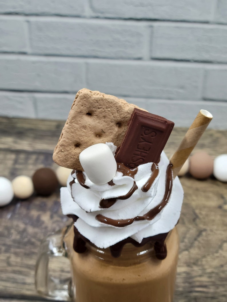 Faux Smores Drink Smores Decor Smores Tiered Tray Decor - Etsy