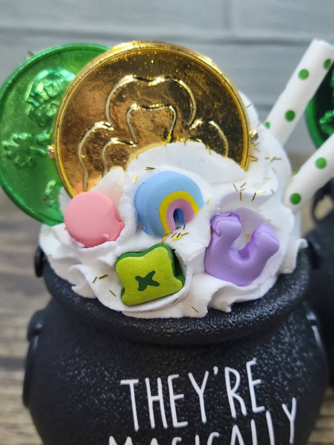 St. Patricks Day Pot of Gold St Patricks Decor St Pattys - Etsy