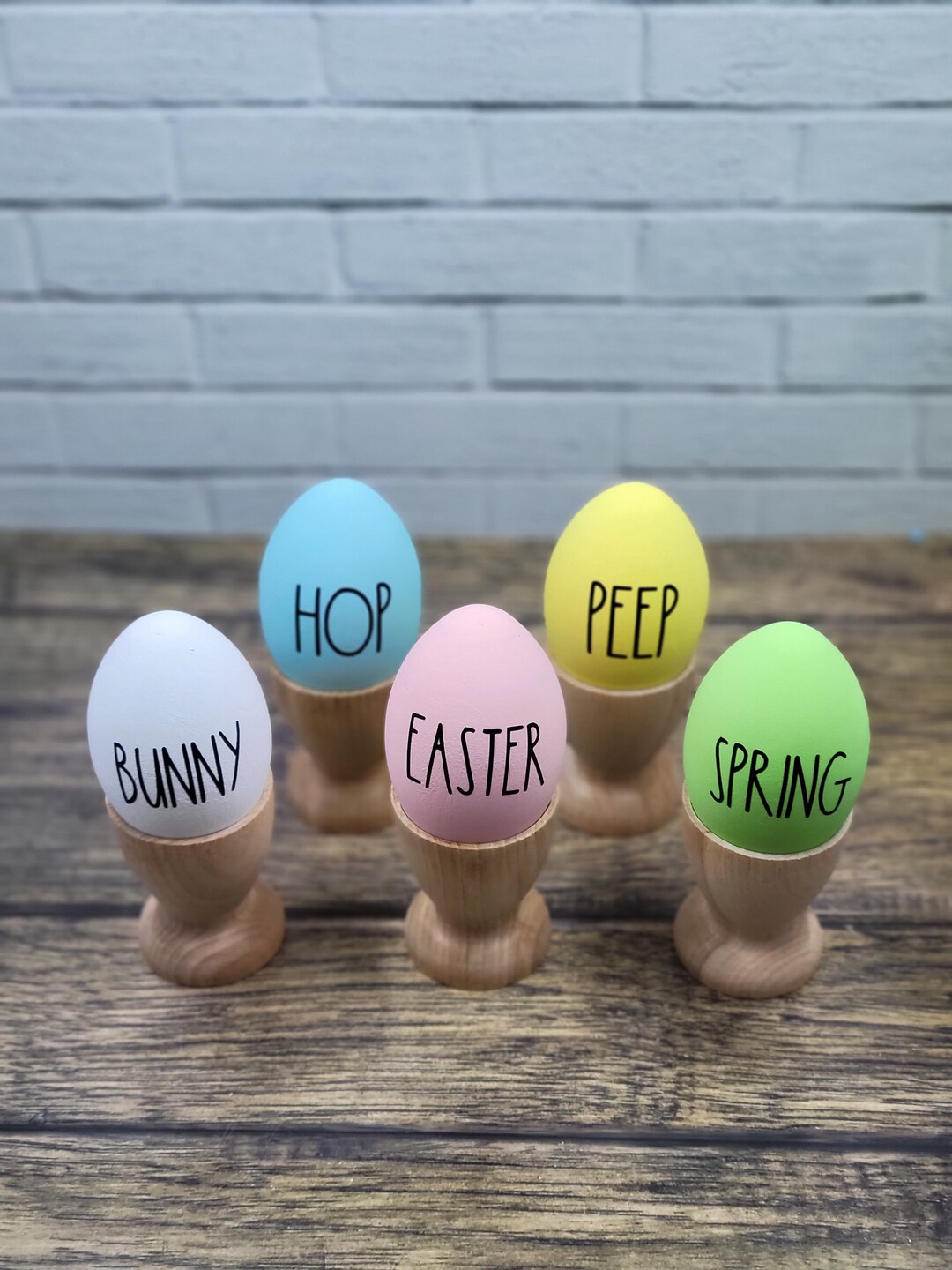 Easter Eggs on a Stand, Easter Decor, Easter Tiered Tray Decor, Egg ...