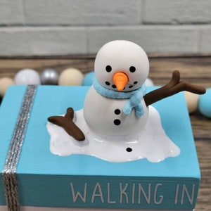 Winter Mini Book Stack, Hot Cocoa Bar, Christmas Decor, Christmas ...