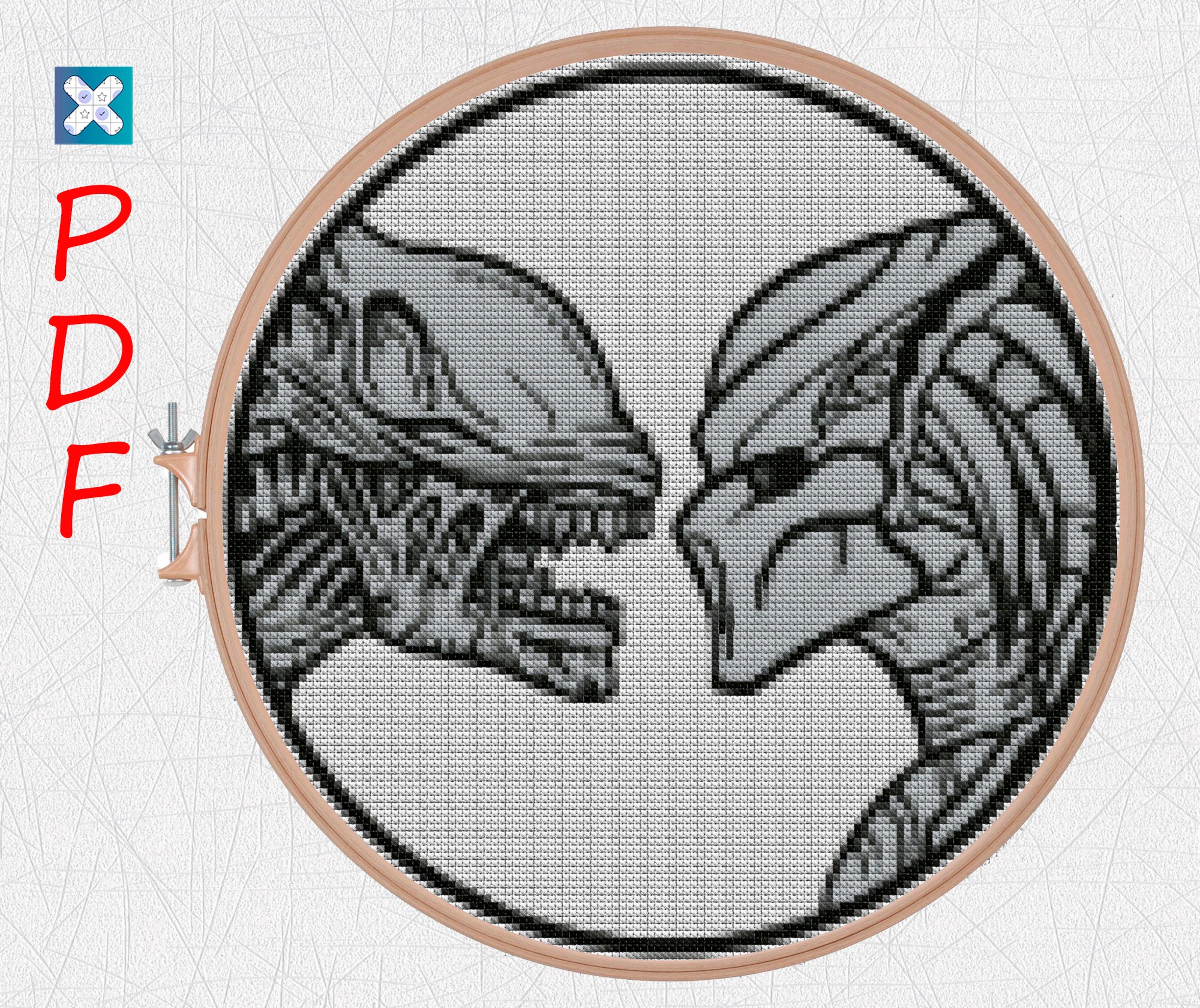 Alien Vs Predator Cross Stitch Pattern for Beginners Xenomorph Alien ...