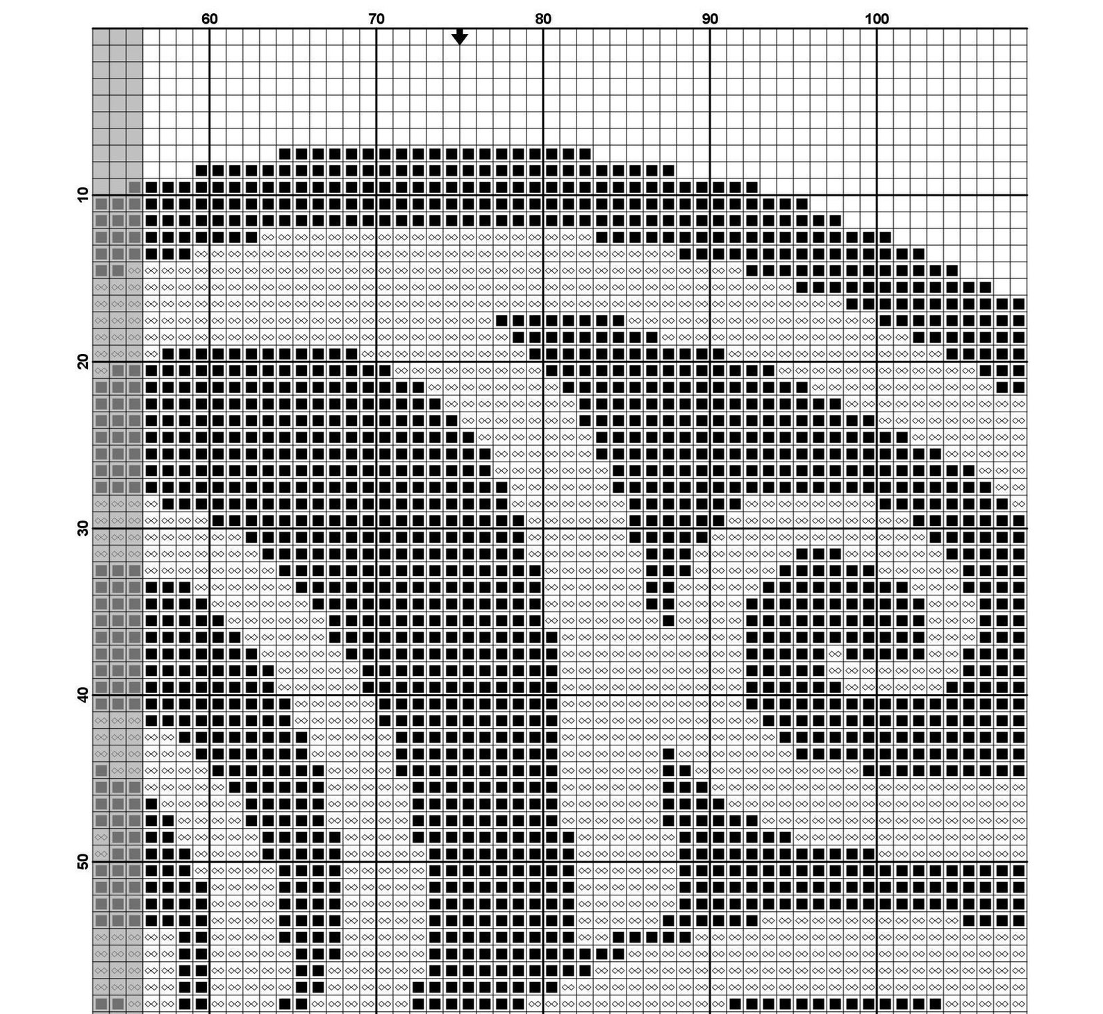 Viking Cross Stitch Pattern Celtic Ornament Norse Cross Stitch Celtic ...