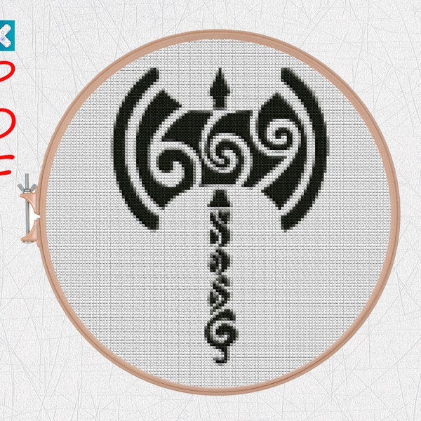 Viking Alphabet Cross Stitch - Etsy