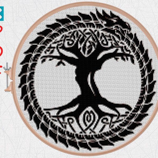 Tree of Life Serpent - Etsy