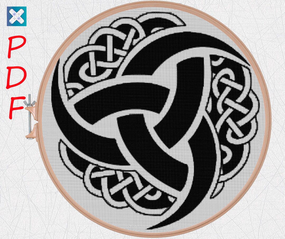 Viking Cross Stitch Pattern for Beginners Runes Cross Stitch PDF X ...