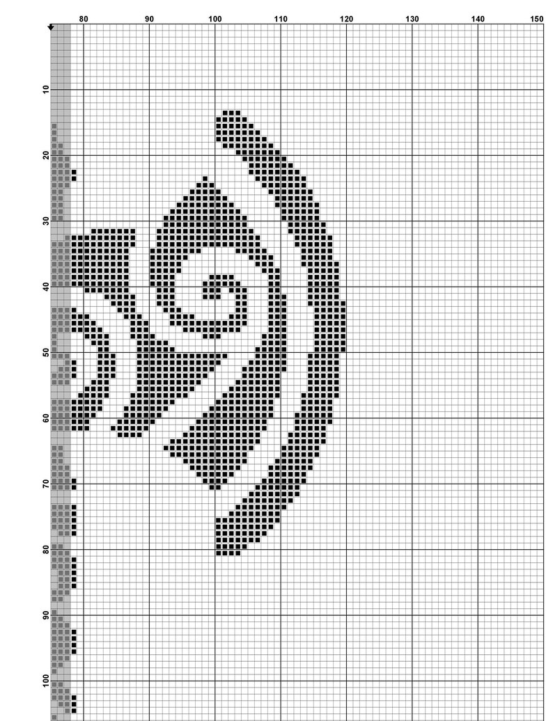 Viking Cross Stitch Pattern for Beginners Celtic Vikings X-stitch Cross ...