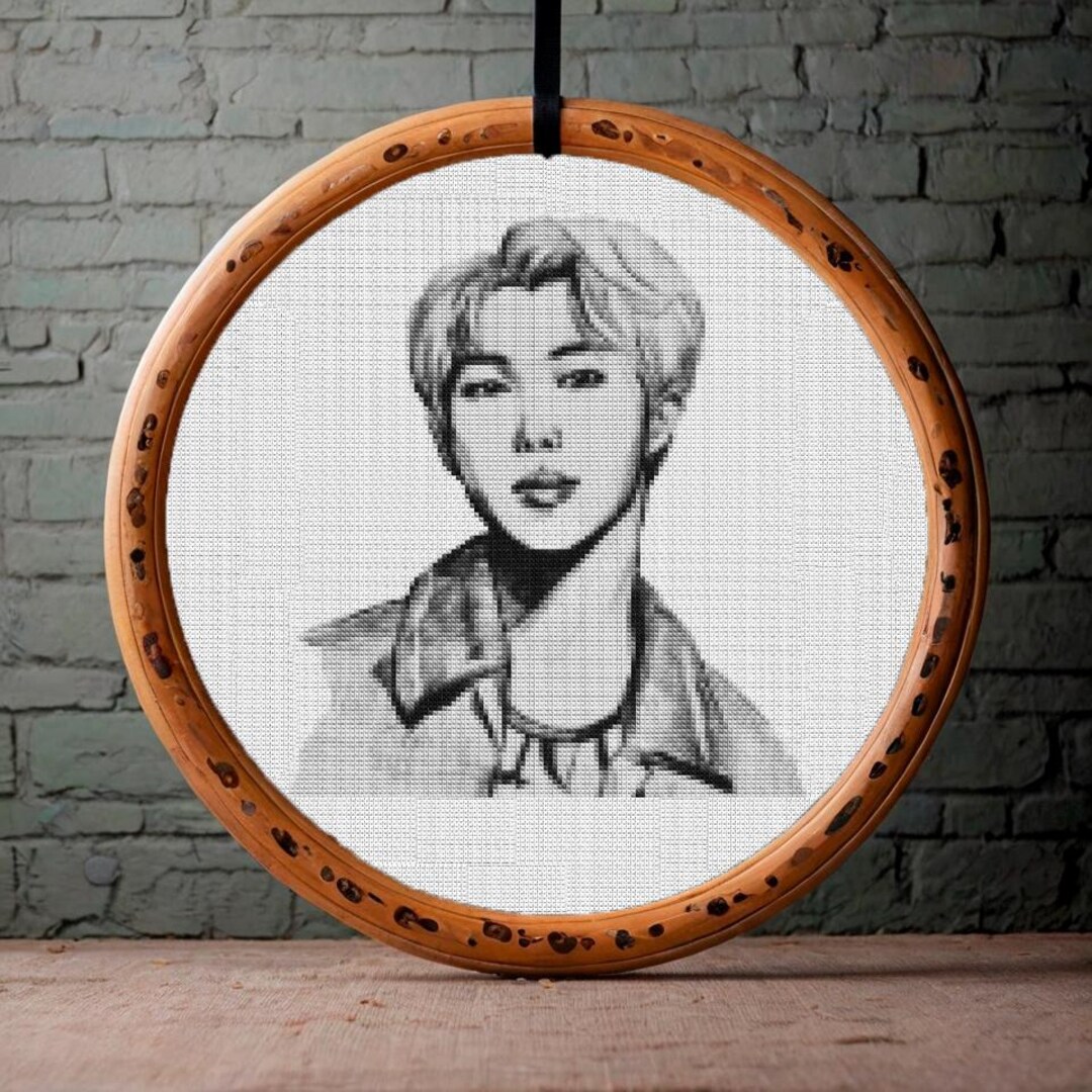 BTS Cross Stitch Pattern Bangtan Boys Embroidery PDF - Etsy