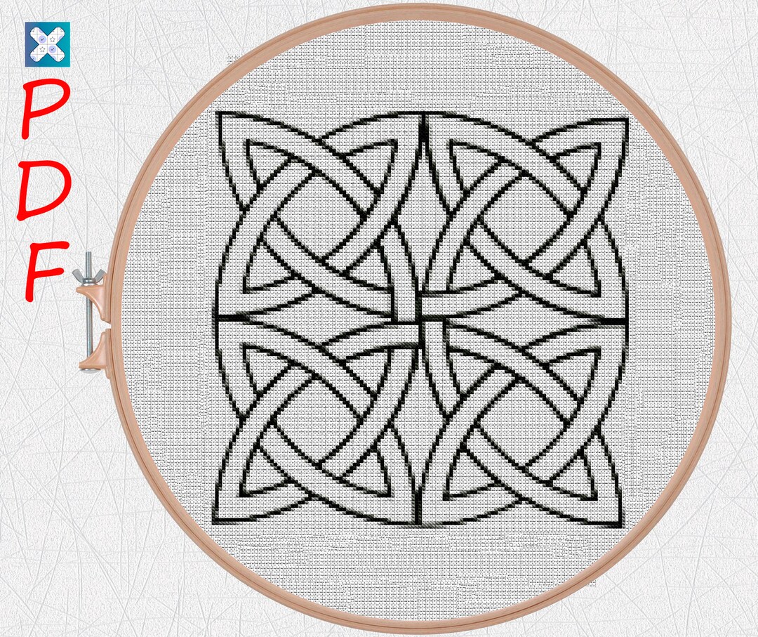 Viking Cross Stitch Pattern for Beginners Asatru Cross Stitch Pattern ...