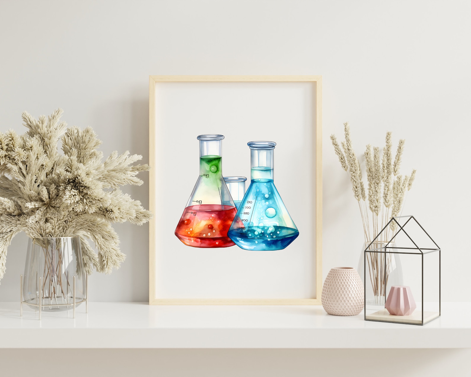 Chemistry Clipart Watercolor Clipart Bundle, Science Clipart ...