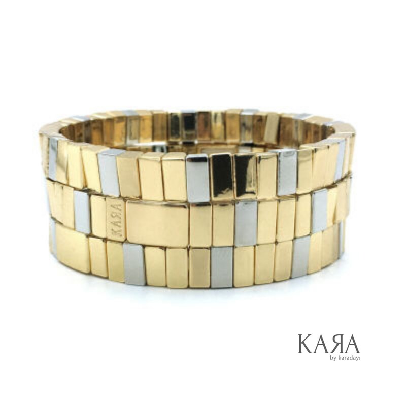 Tile Bracelet - Etsy
